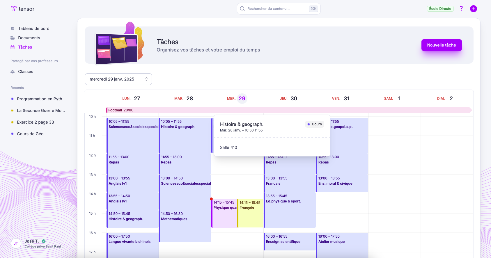 Tensor | Gérez votre quotidien simplement, sans barrières